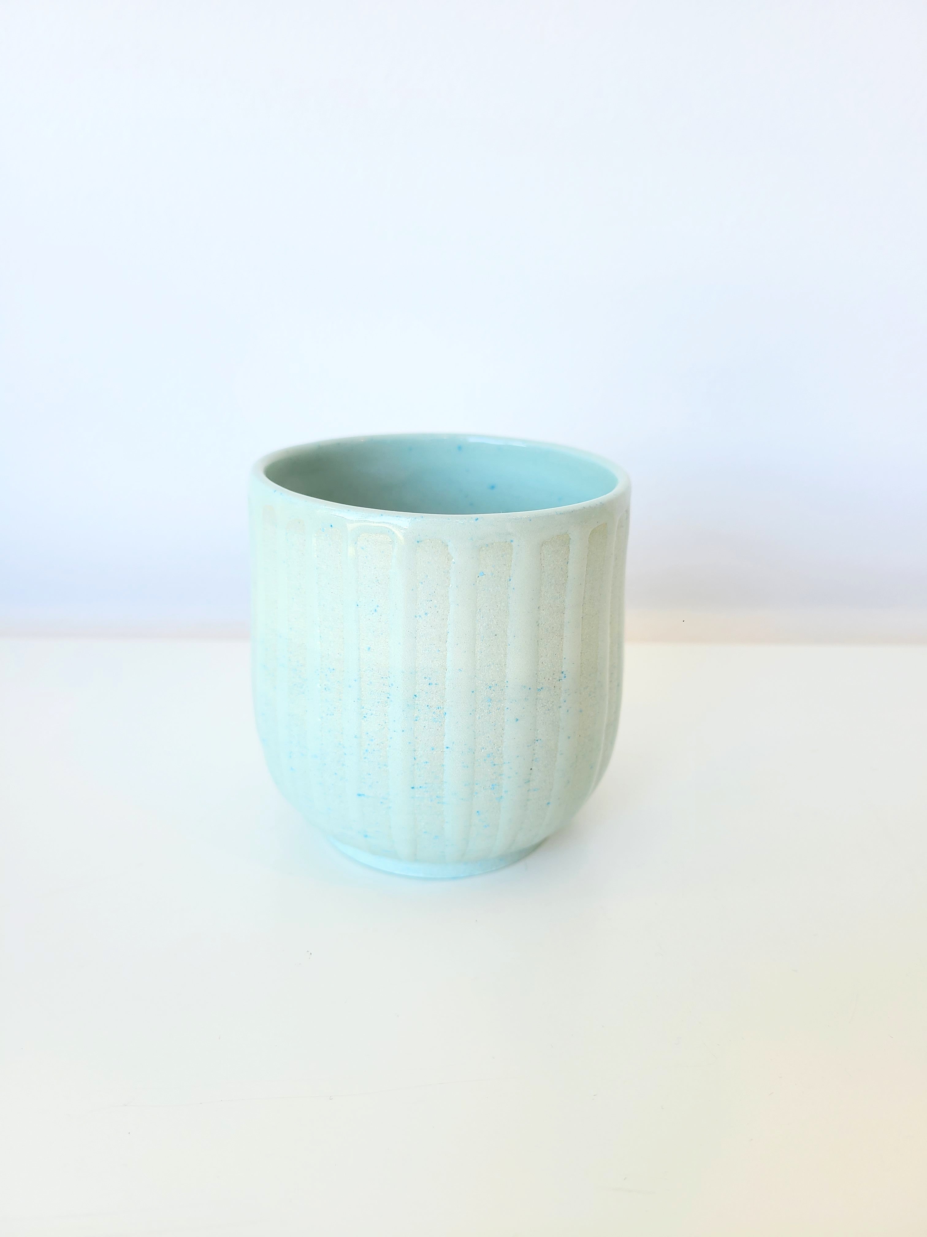 Turquoise Coffee Cup by Viiv Atelier | TOUCI Ceramic